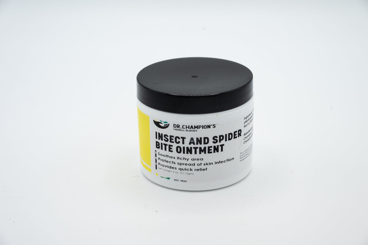 Champion’s Herbal Insect and Spider Bite Ointment 4 oz – Champion's ...
