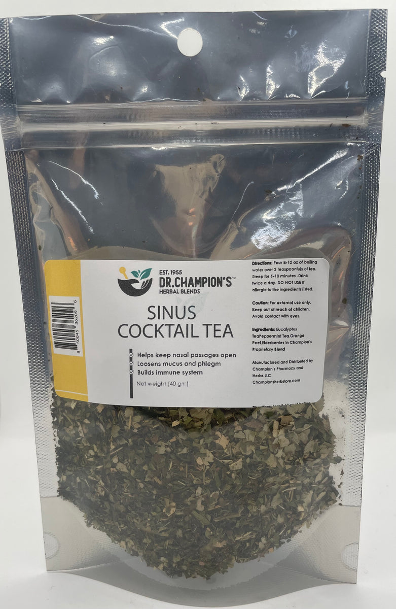Champion’s Sinus Cocktail Tea – Champion's Herb Store